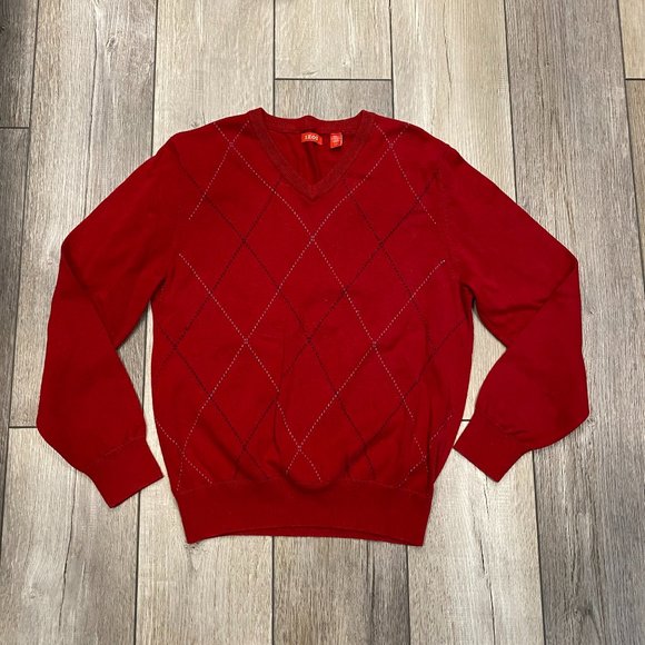 Izod | Sweaters | Mens Izod Red Sweater Size Small | Poshmark